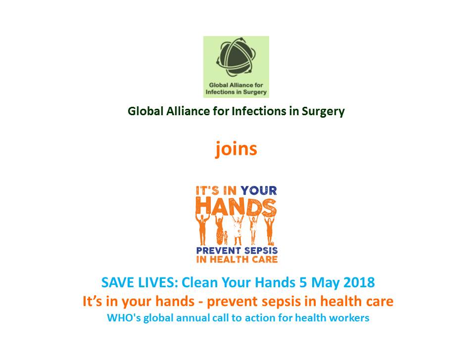 Joining SAVE LIVES: “It’s in your hands – prevent sepsis in health care ...