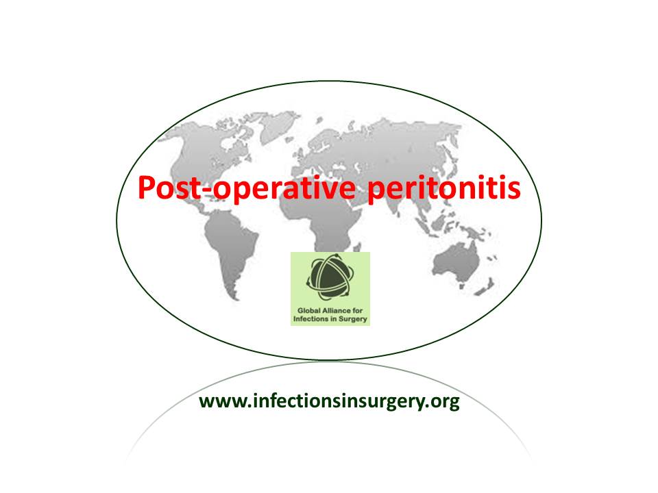 Post-operative peritonitis – Global Alliance for Infections in Surgery