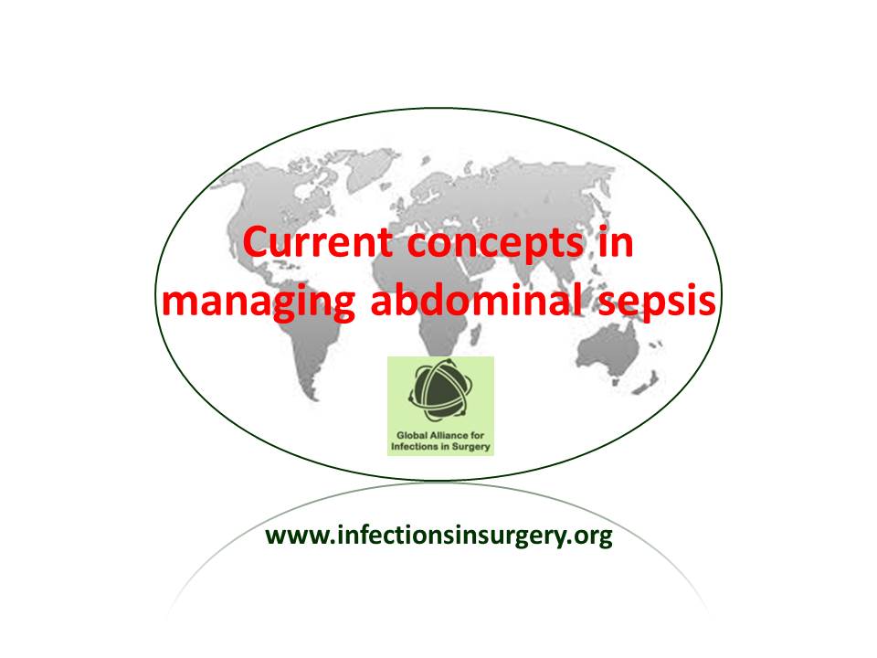 Current concepts in managing abdominal sepsis – Global Alliance for ...