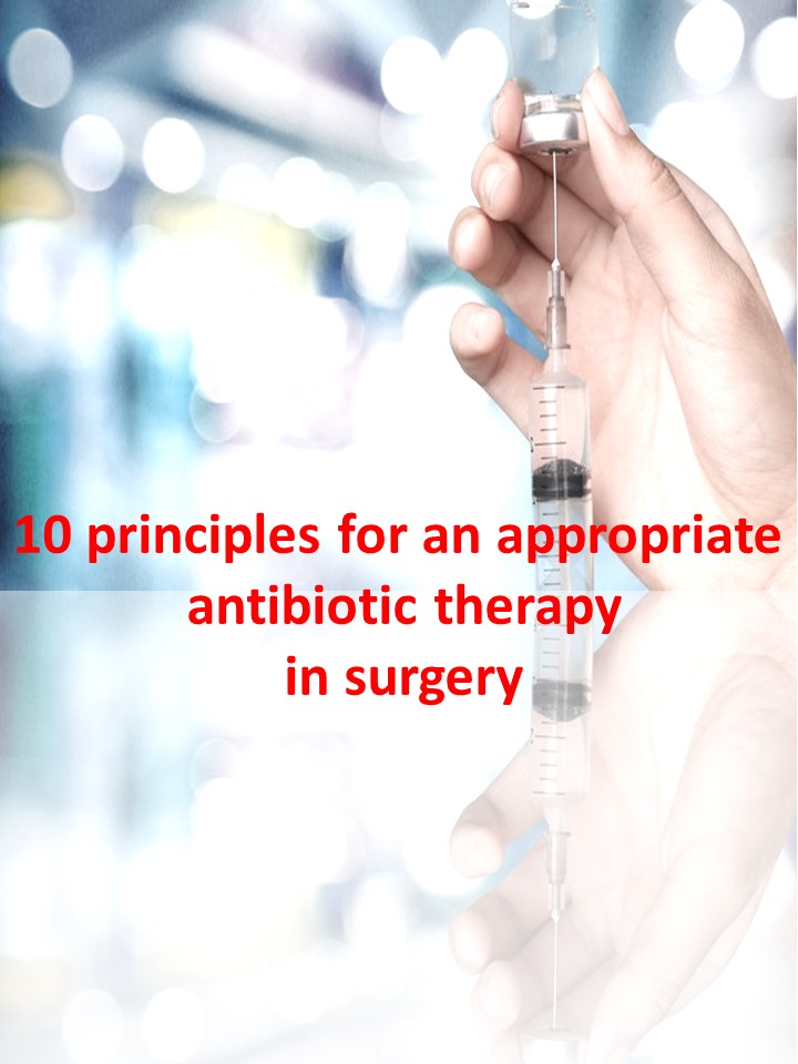 10 principles for an appropriate antibiotic therapy in surgery – Global ...