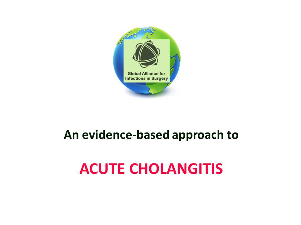 Acute cholangitis – Global Alliance for Infections in Surgery